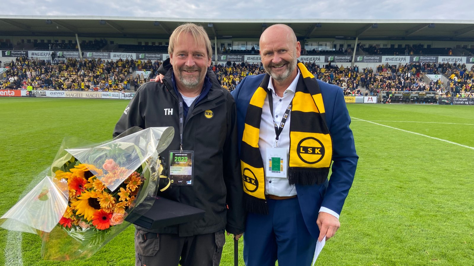 Banemester Terje Hveding fikk utmerkelse for 30 år som LSK-ansatt ...