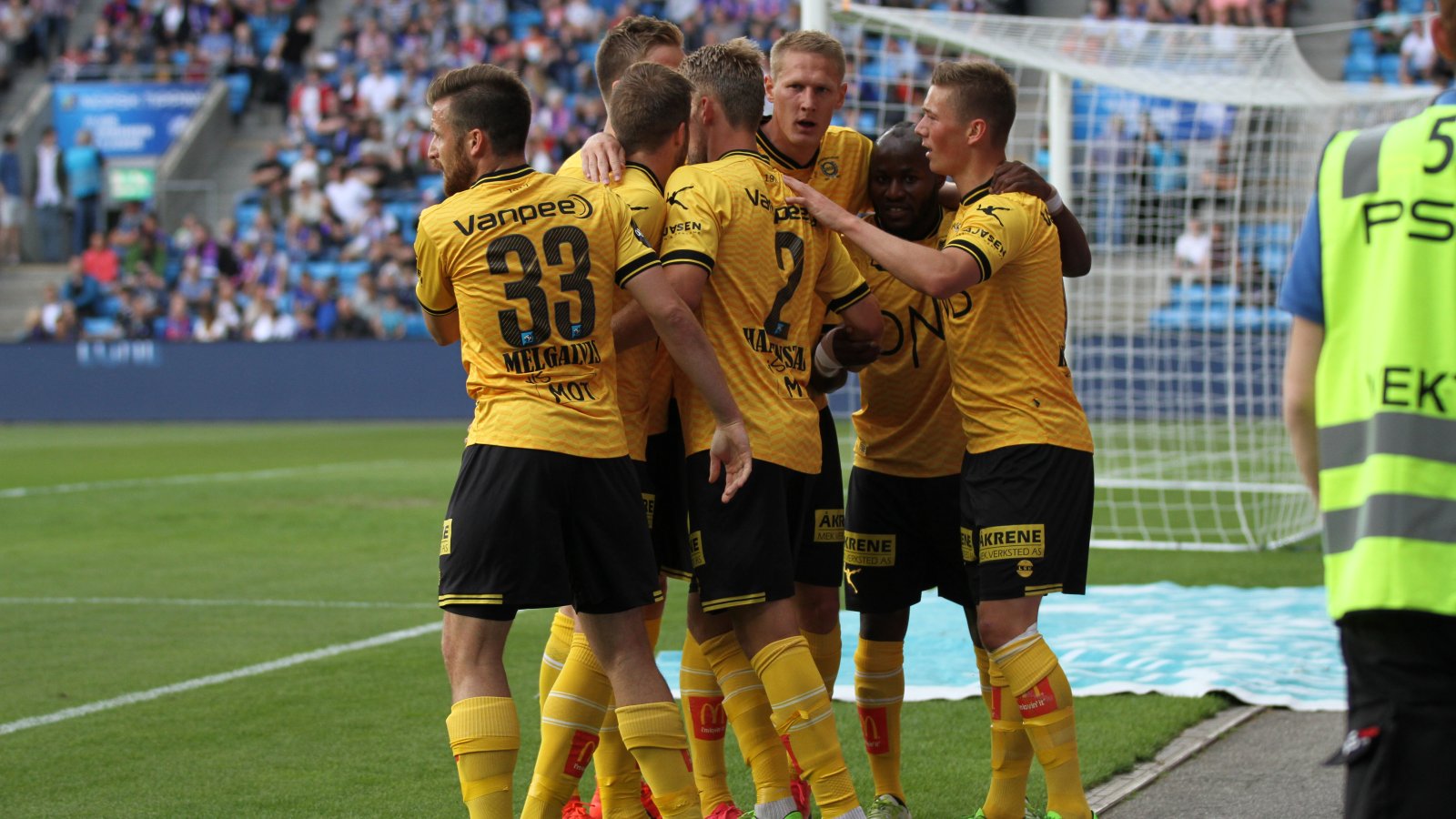 Fredrik Krogstad scoret mot Vålerenga / Lillestrøm Fredrik Krogstad scoret mot Vålerenga / Lillestrøm