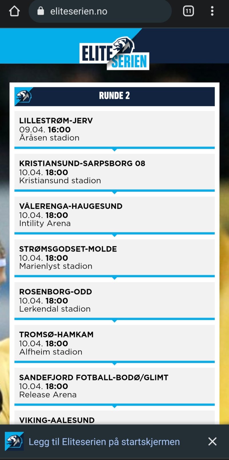 Slik laster du ned appene til Eliteserien og OBOS-ligaen / Lillestrøm