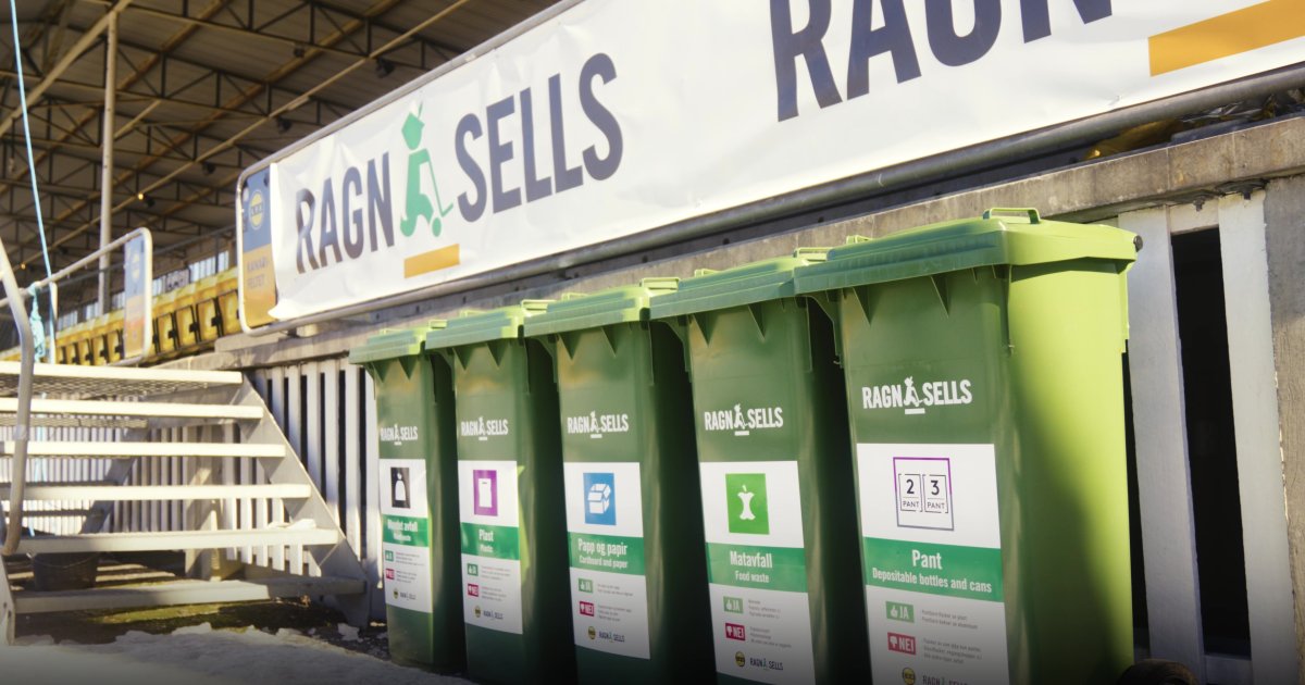 Ragn-Sells bidrar til å holde Åråsen rent / Lillestrøm